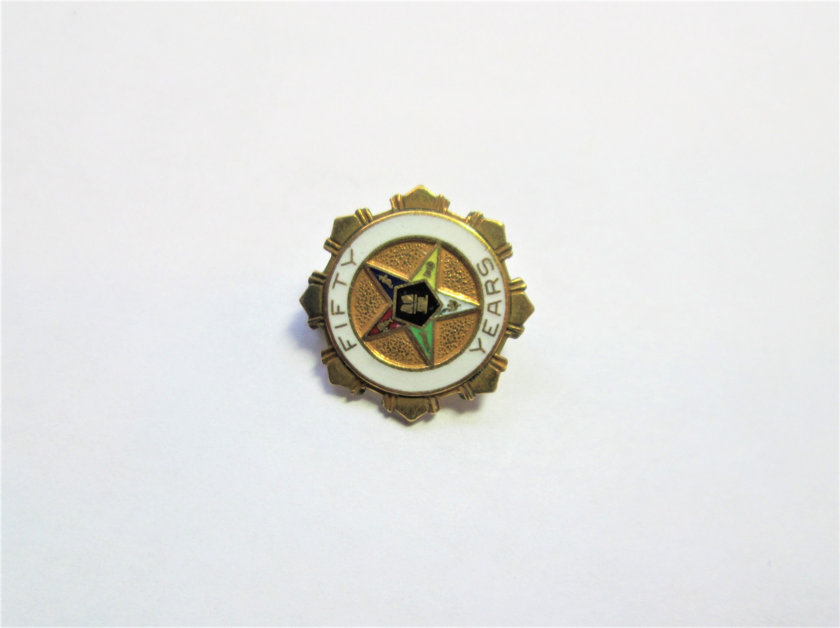 Vintage Order of the Eastern Star 50 Year Membership Pin Gold - Etsy