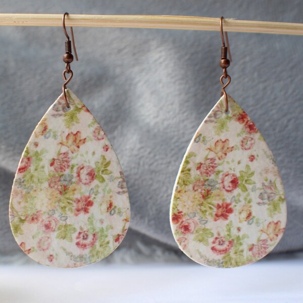 Paper Earrings - Etsy