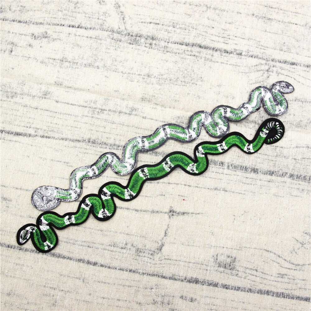 2pcs Snake Patch green Collar Patch High Quality Snake Patch - Etsy