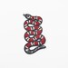 2pcs Snake Patch ,4.5*8cm Small Snake Patch,a Set of Embroidery Patch ...