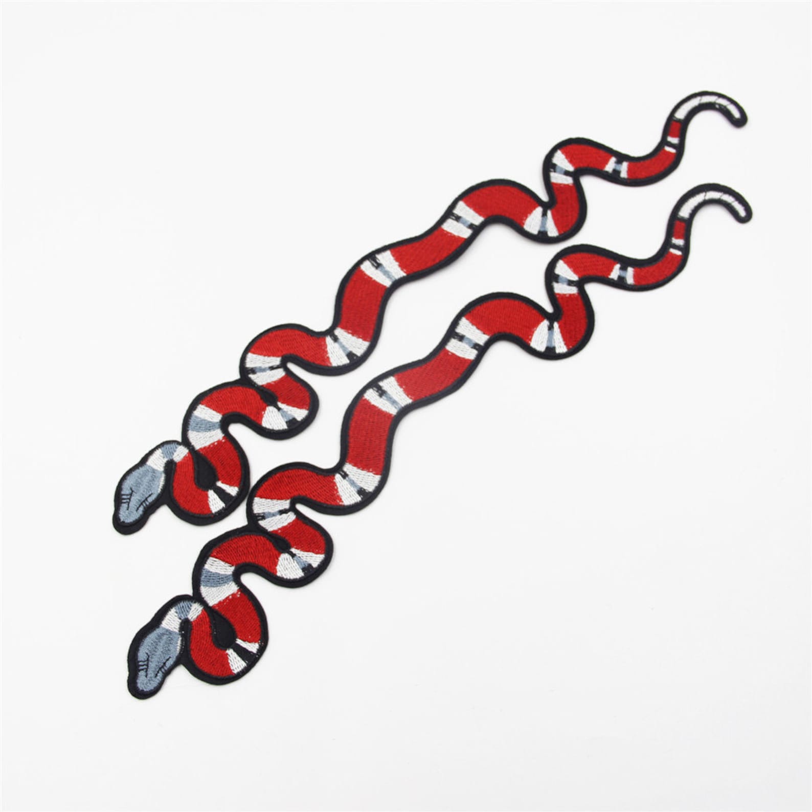 2pcs Snake Patch collar Patch High Quality Snake Patch for - Etsy