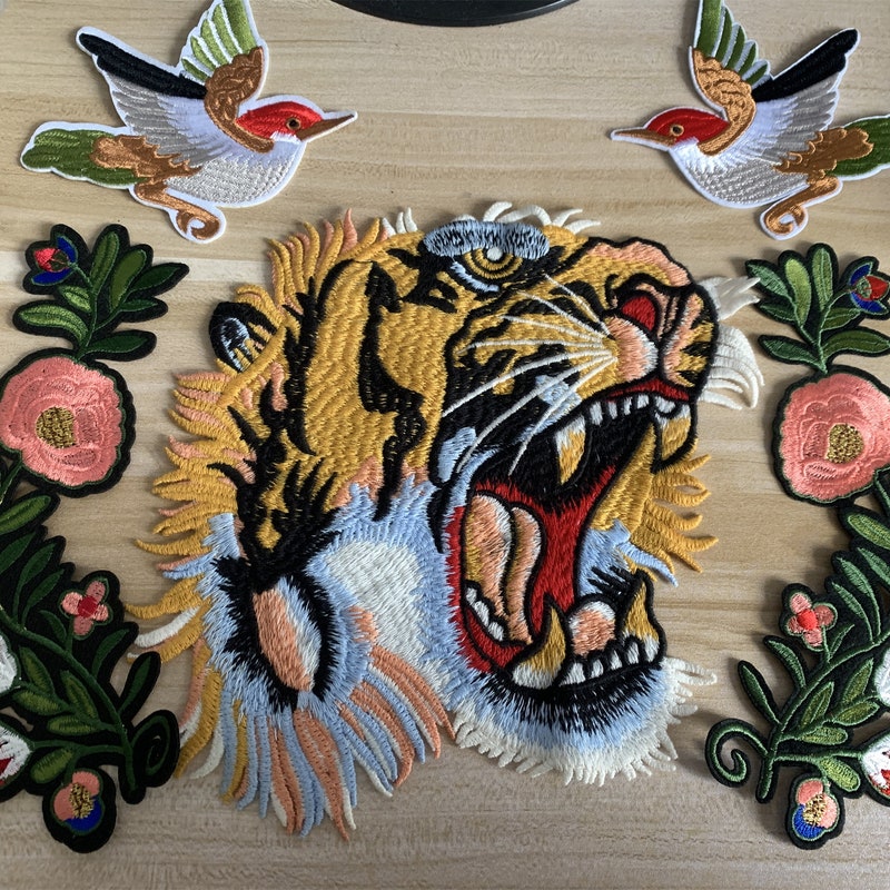 Tiger Patch for Clothes - Etsy
