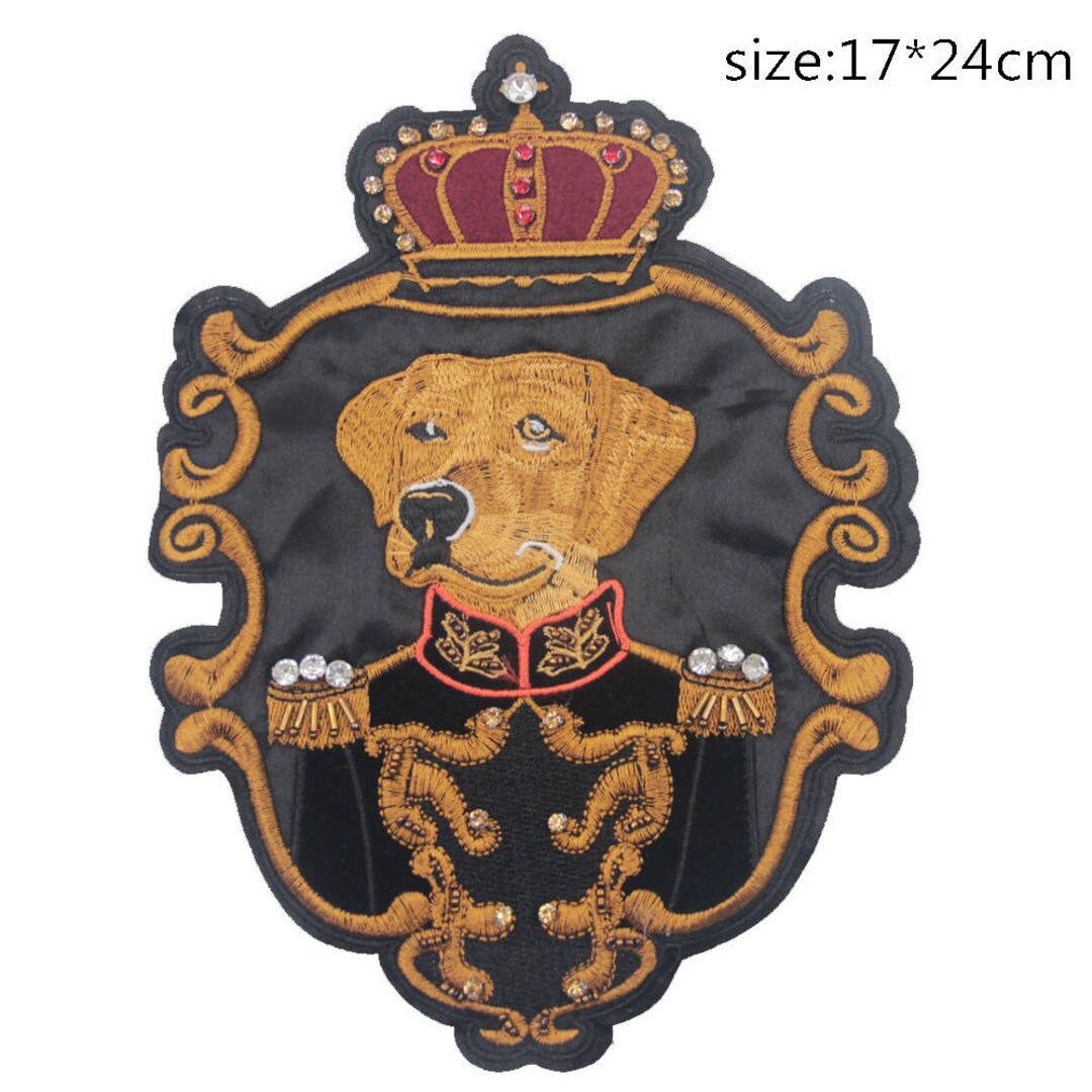 1pc Fashion Dog Patch handmade Dog Patch With Crystal Lovely - Etsy