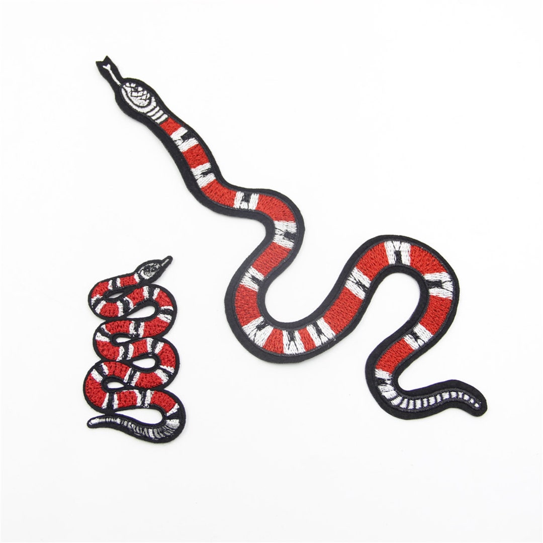 2pcs Snake Patch ,big Snake and Small Snake Patch, A Set of Embroidery ...