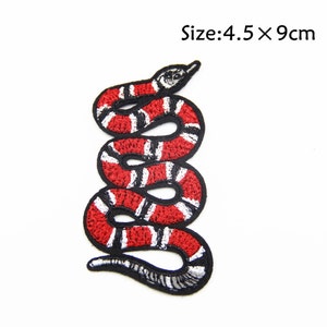 2pcs Snake Patch ,big Snake and Small Snake Patch, A Set of Embroidery ...