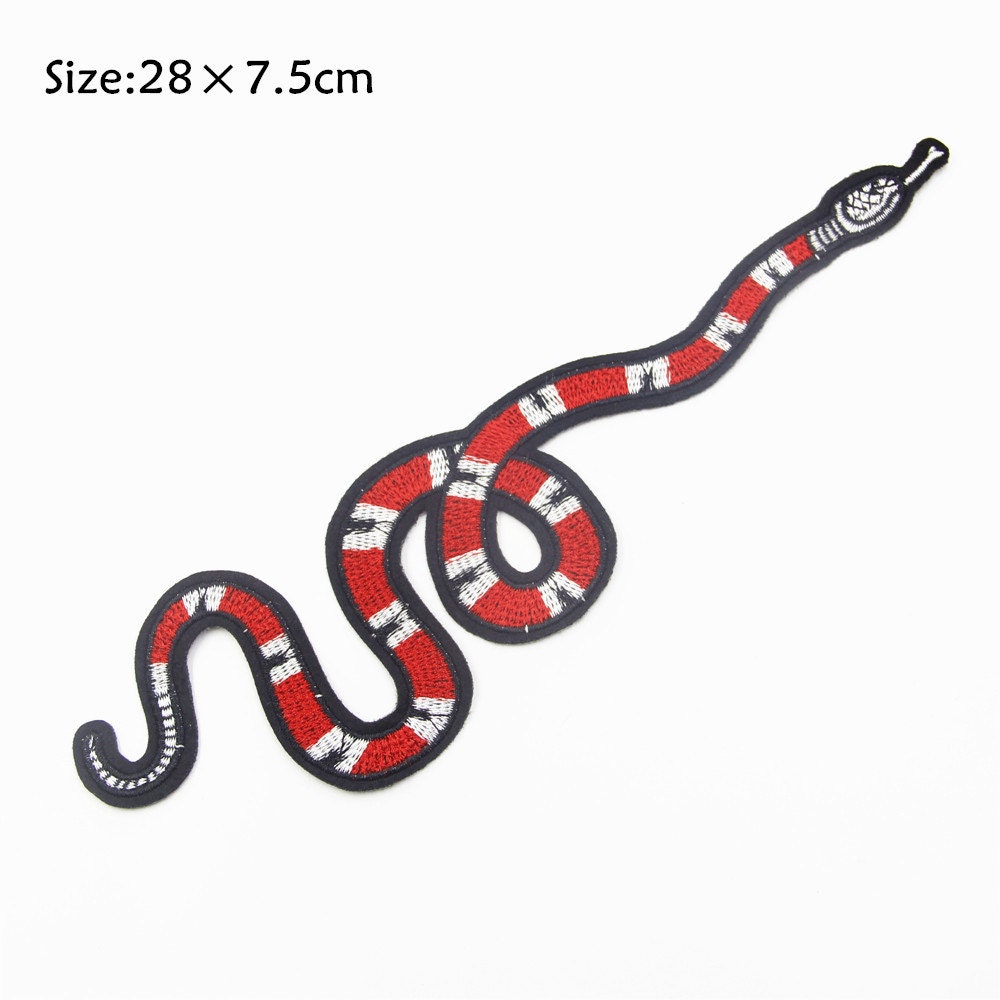 Long Snake Patch embroidery Patch Embroidery Snake - Etsy