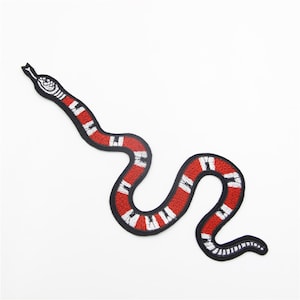 2pcs Snake Patch ,big Snake and Small Snake Patch, A Set of Embroidery ...
