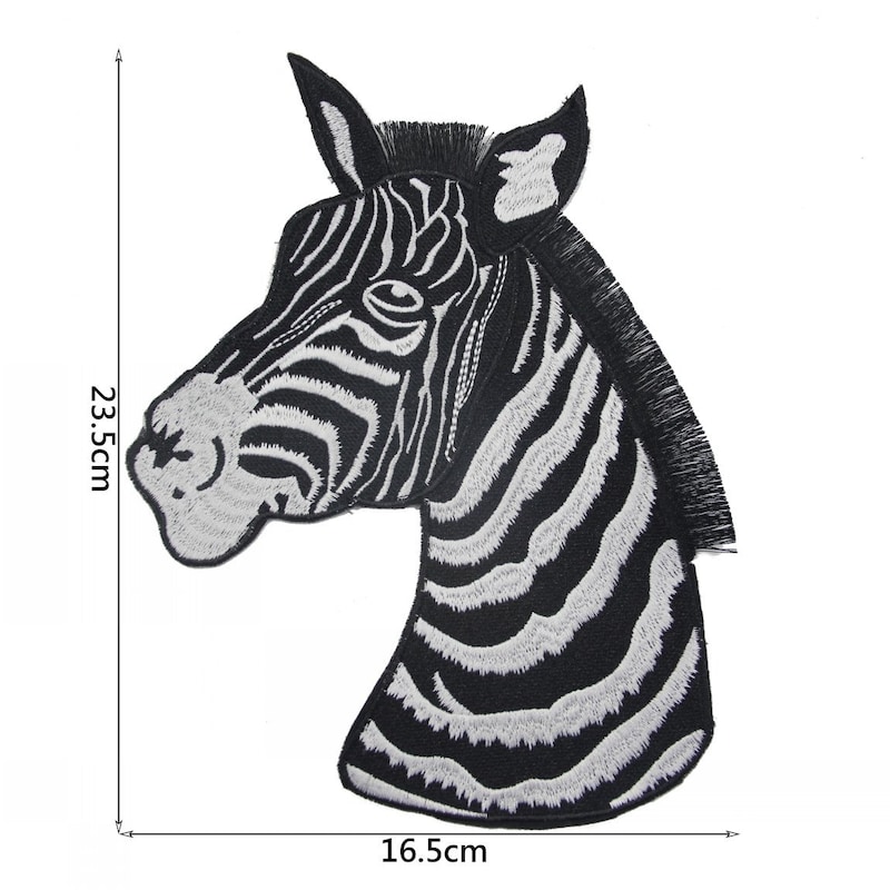 Zebra Applique - Etsy