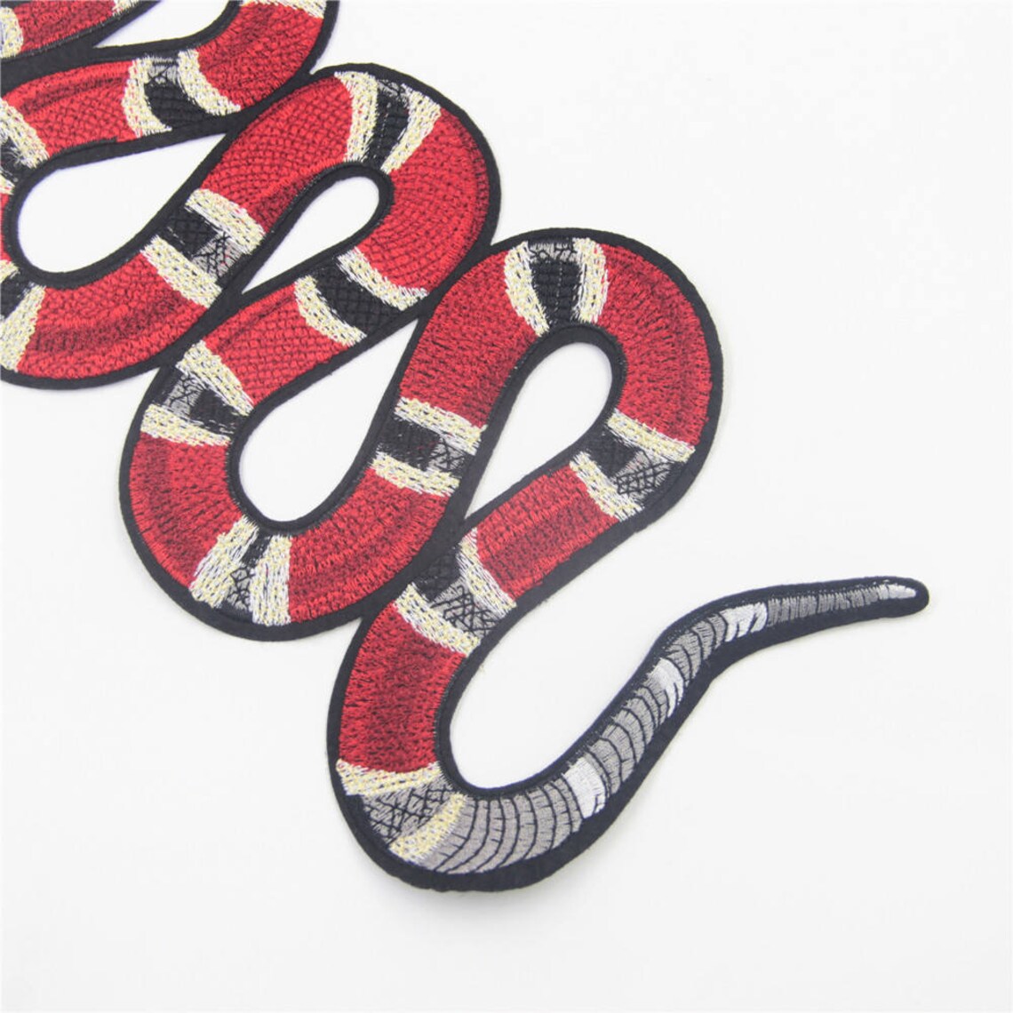 Big Snake Patch5.910.6 Inches Embroidery Patch Embroidery | Etsy