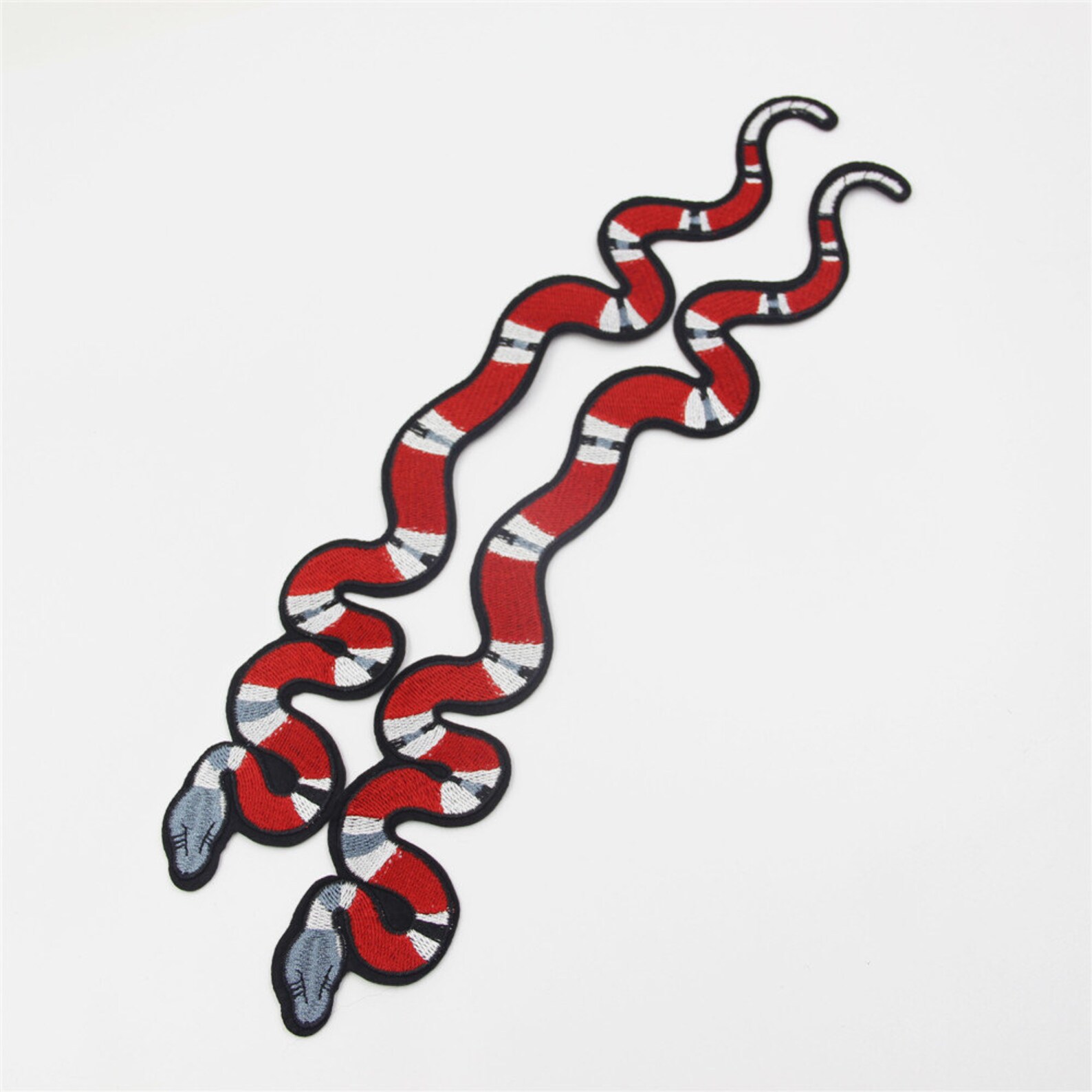 2pcs Snake Patch collar Patch High Quality Snake Patch for - Etsy