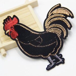 Chicken Patch,10*9cm,loverly Chicken Patch,toothbrush Embroidery Patch ...
