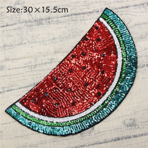 Big Sequin Patch,loverly Watermelon Patch,cute Watermelon Patch,fashion ...