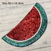 Big Sequin Patchloverly Watermelon Patchcute Watermelon - Etsy