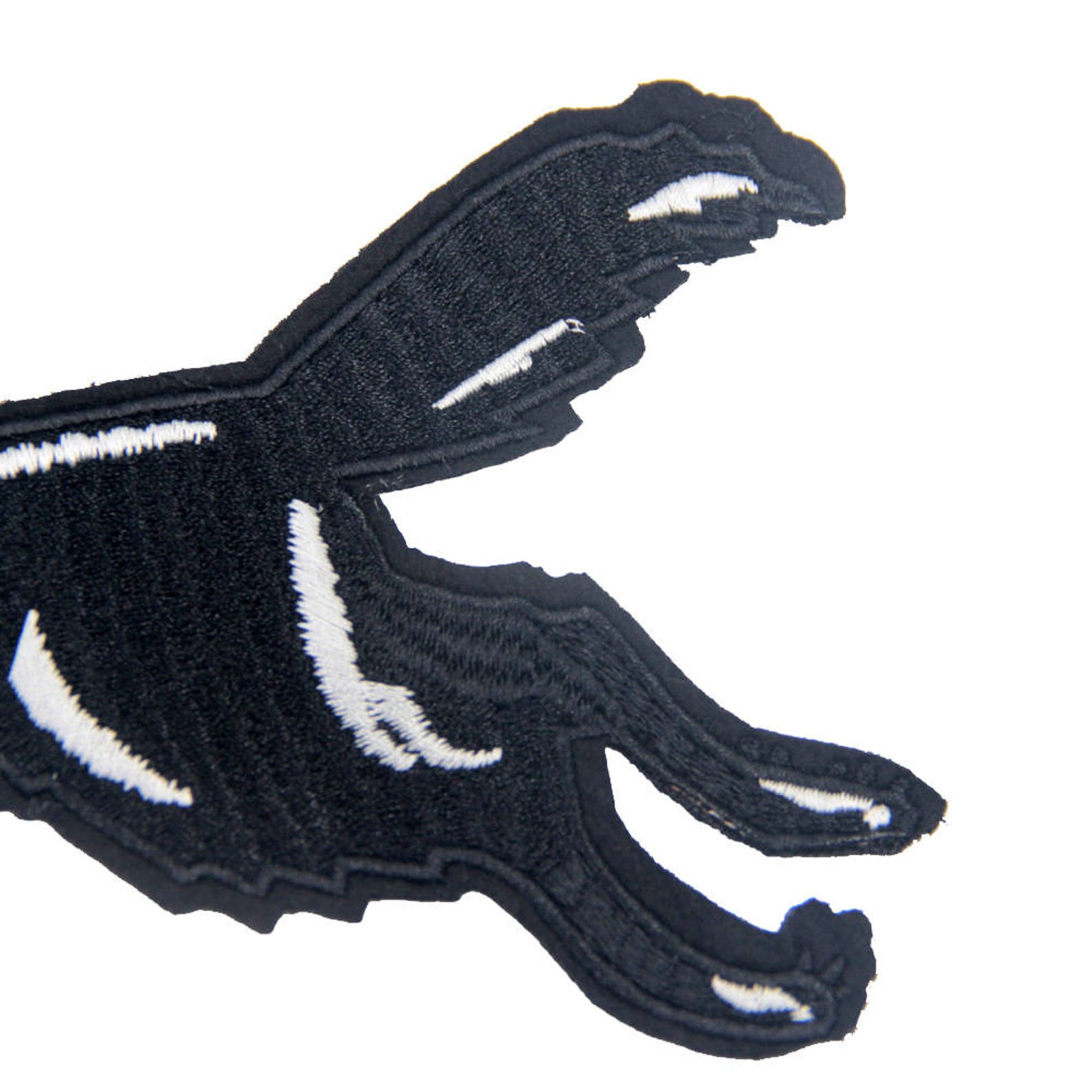 Embroidery Wolf Motif Clothing Patches DIY Badge Craft Sew on | Etsy