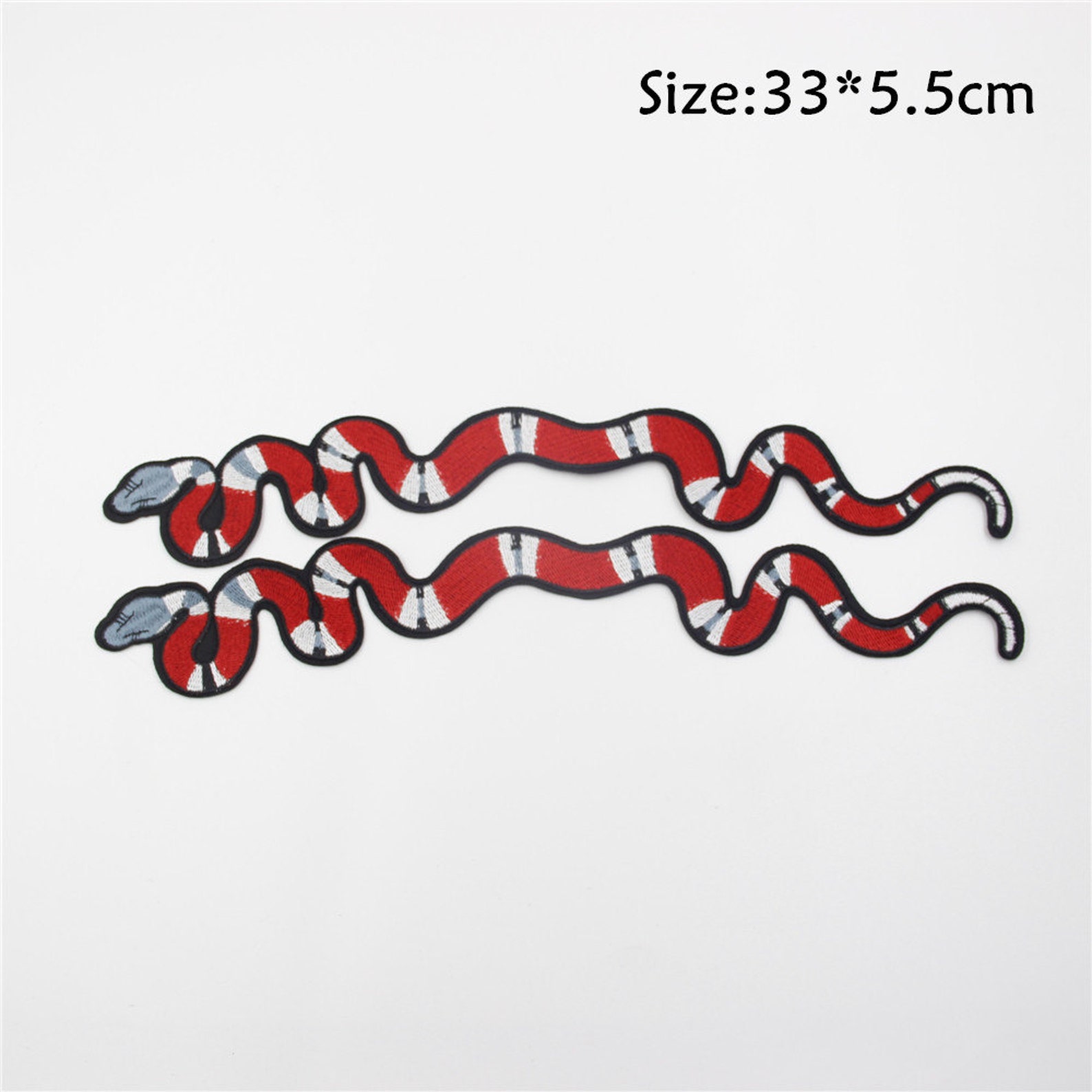 2pcs Snake Patch collar Patch High Quality Snake Patch for - Etsy