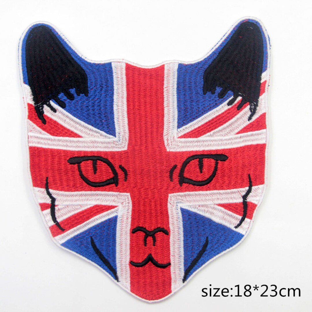 1pc Cat Patch,cat Embroidered Applique Patch,high Quality Cat Patch,cat ...