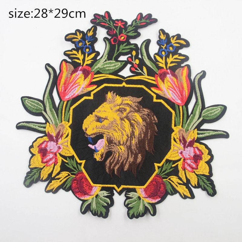 Lion Patch - Etsy