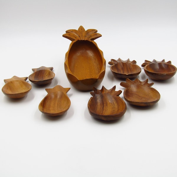 Wooden Pineapple - Etsy