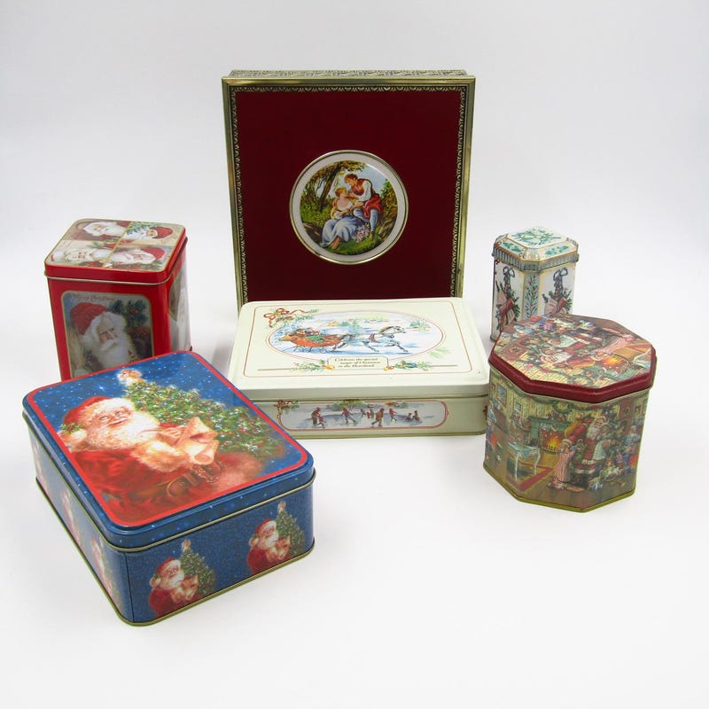 Metal Candy Box - Etsy