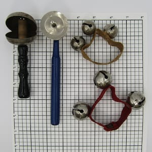 Vintage Handheld Percussion Instruments New Years Noise Makers Rattles ...