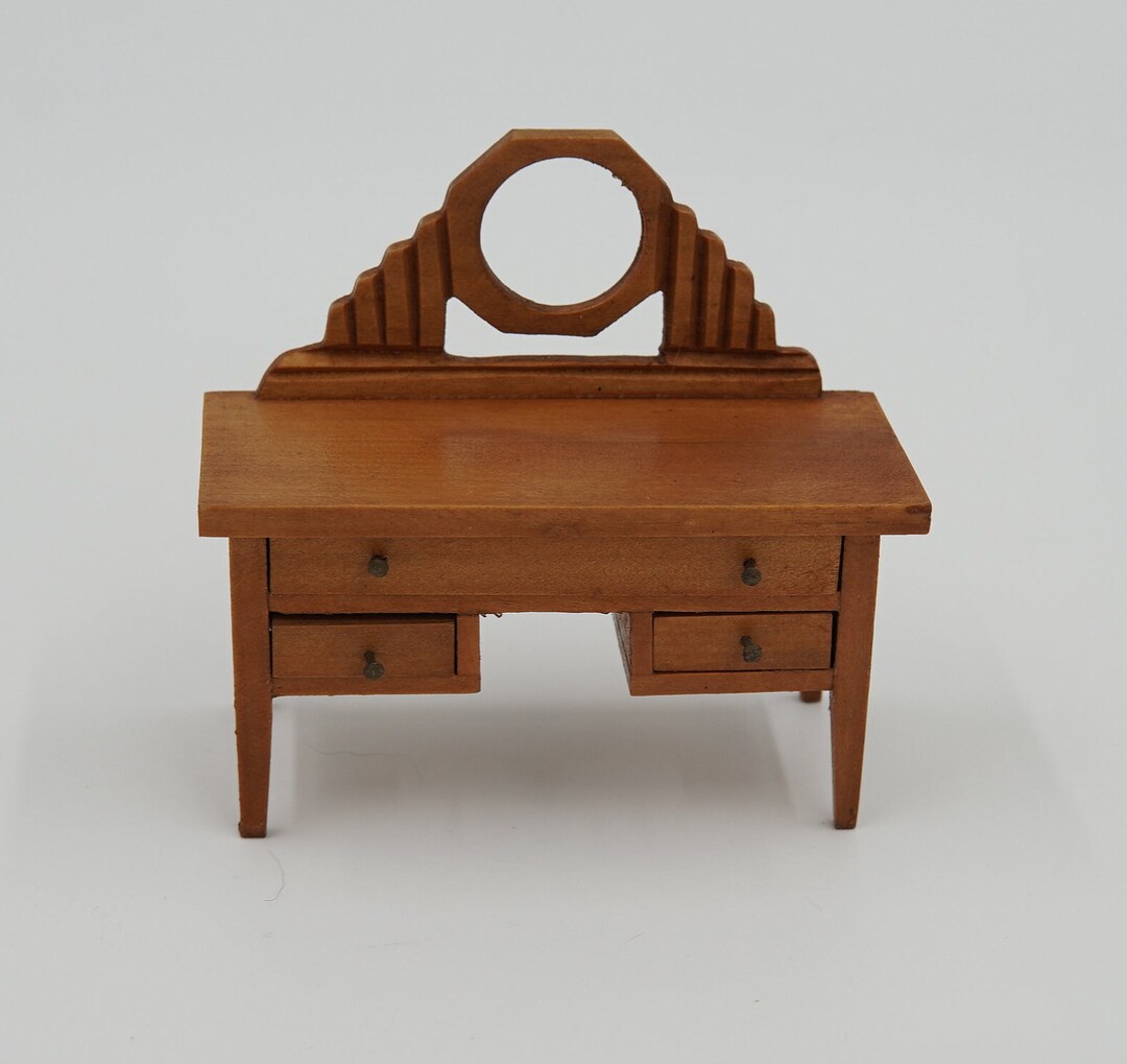 Vintage Miniature Art Deco Furniture Buffet Side Board Dresser With ...