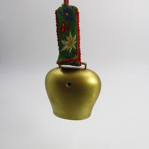 Musical Cow Bell Souvenir With View Finder Pictures Plays Brahms ...