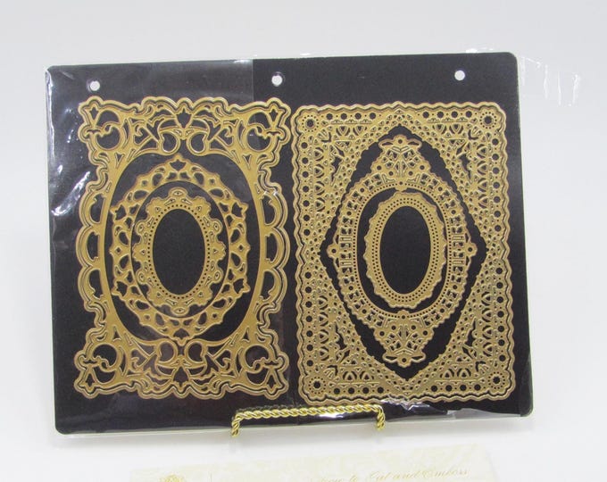Anna Griffin Ornate Concentric Dies Set With Idea Sheet – Cut & Emboss ...