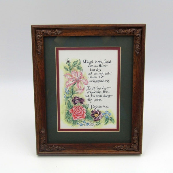 Framed Prayer - Etsy