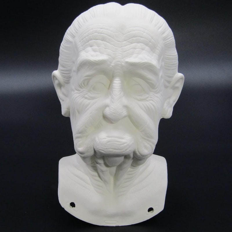 Plaster Face Bust - Etsy