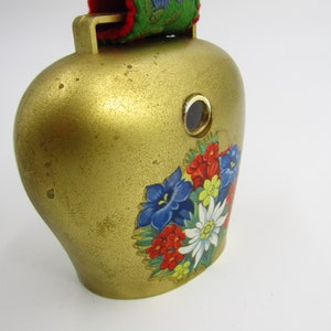 Musical Cow Bell Souvenir With View Finder Pictures Plays Brahms ...