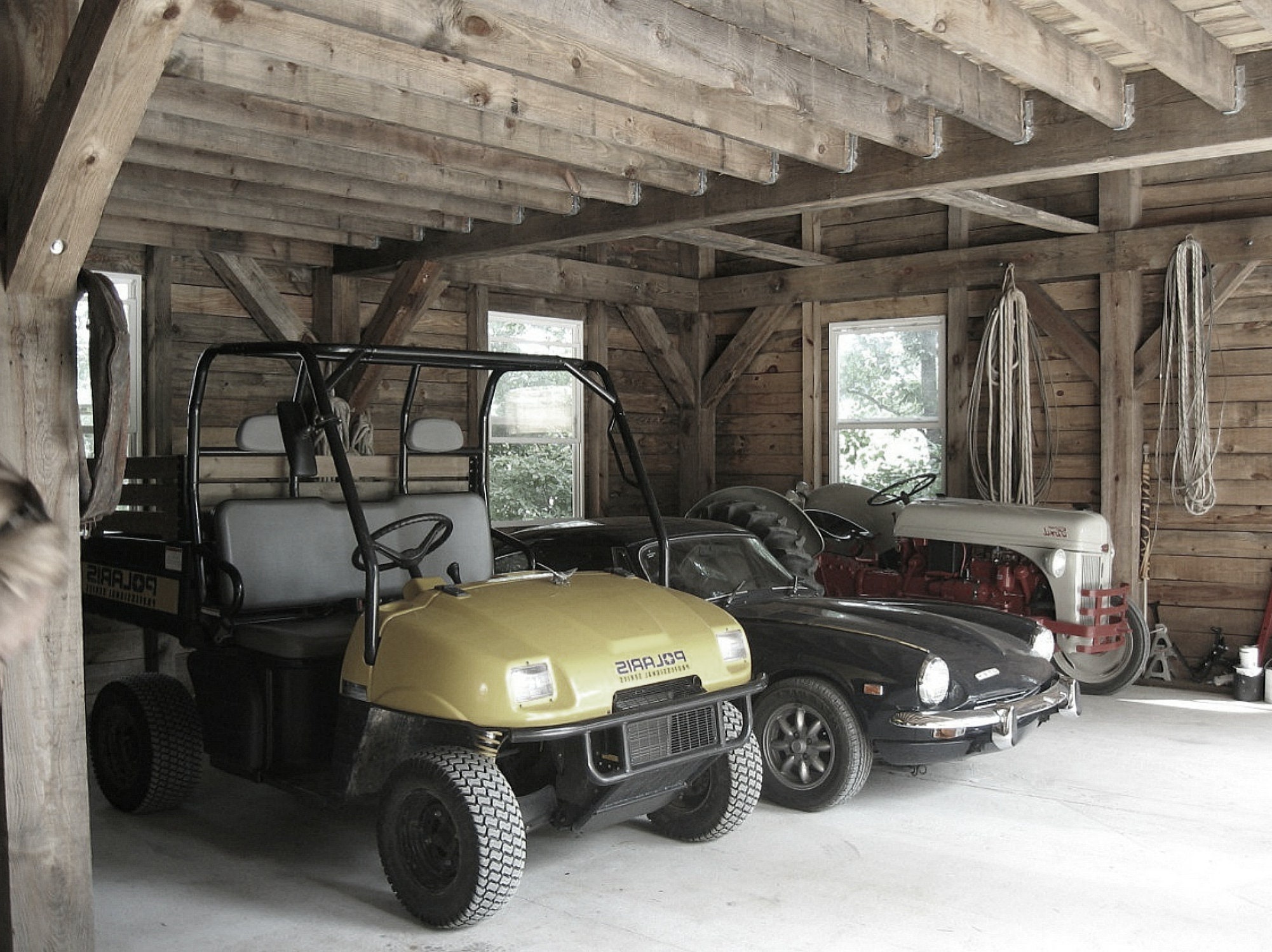 Woodberry Backyard Car Barn Complete Pole-barn Construction Plans - Etsy