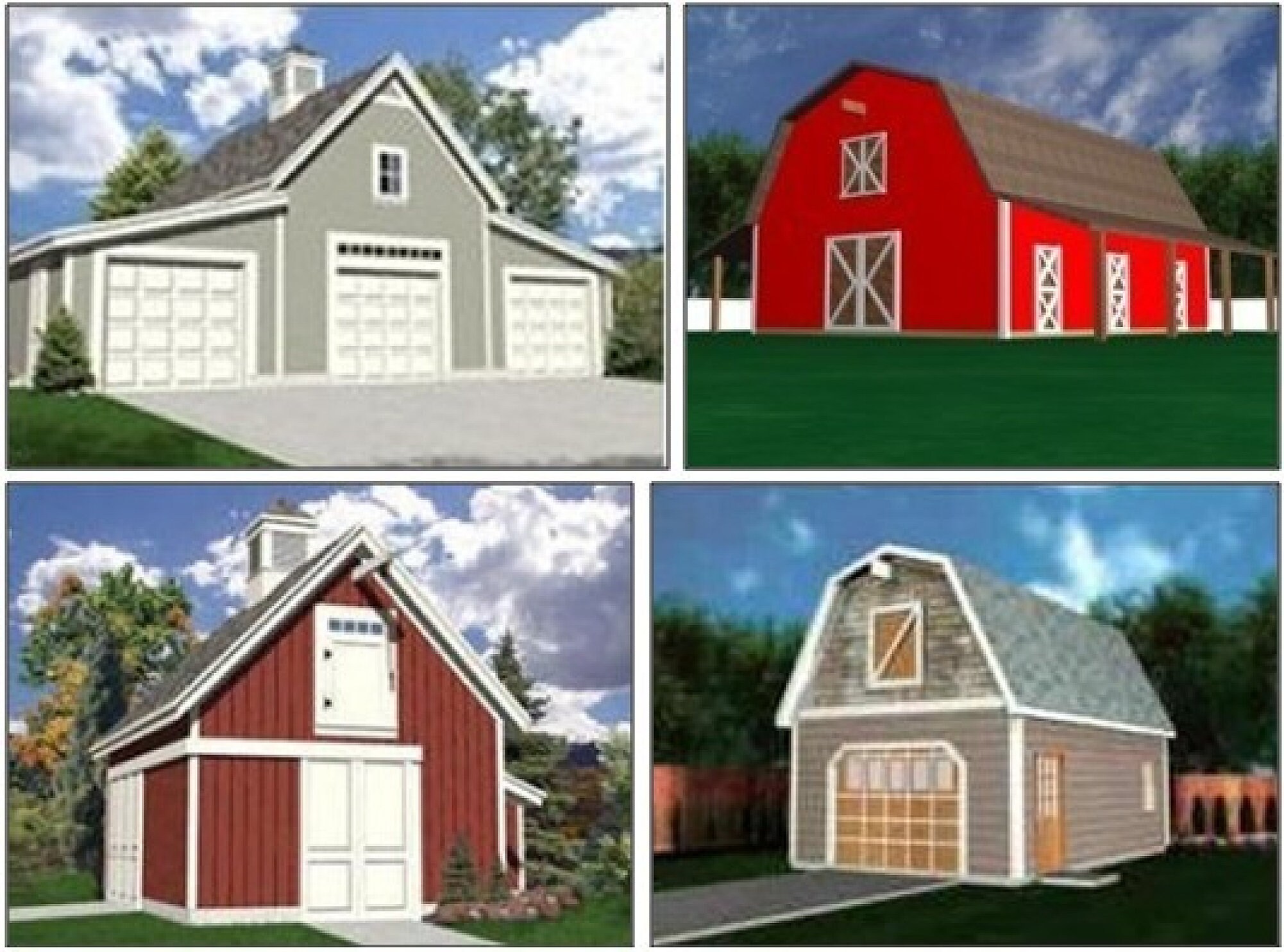 58 Car Barns Garages All-purpose Barns Backyard Offices - Etsy Canada