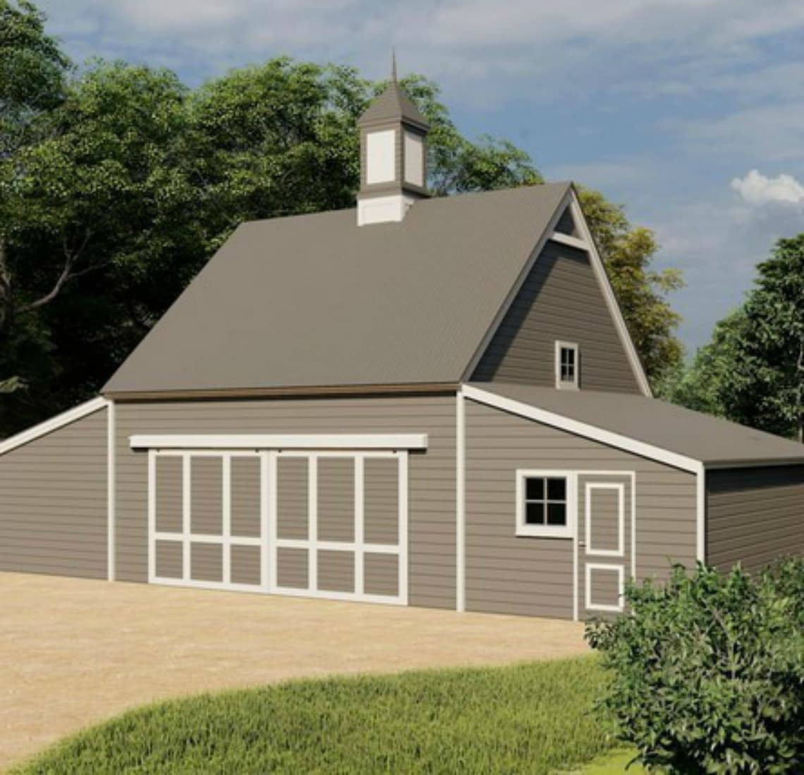 Homestead Barn Plans 64 Optional Layouts One Instant Download ...