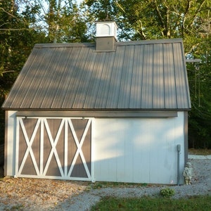 Mini Car-barn Plans - Lofts - 6 Layouts - Economical Pole-barn ...