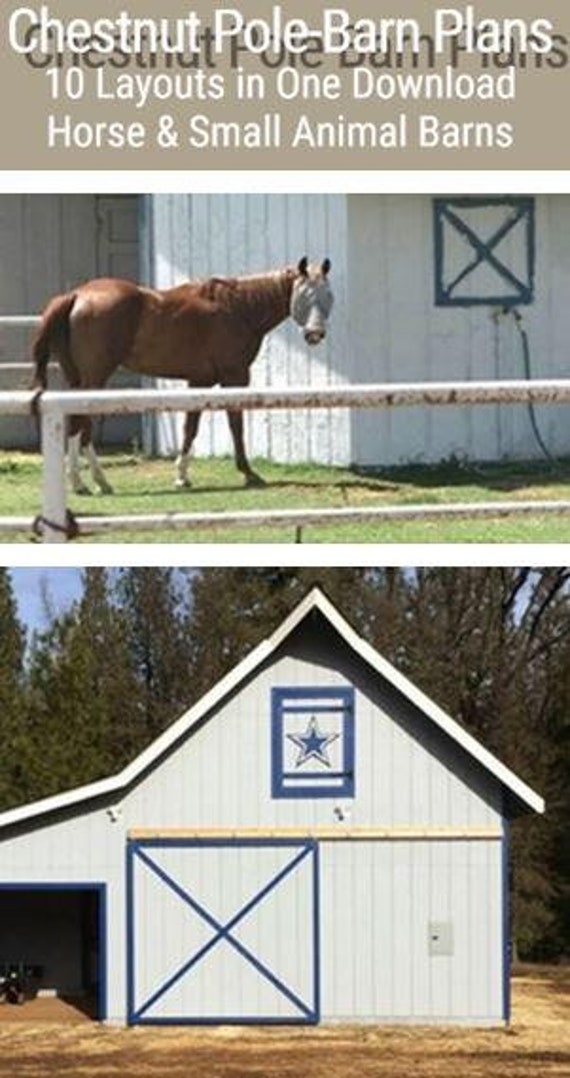 Single Stall Horse Barn Plans