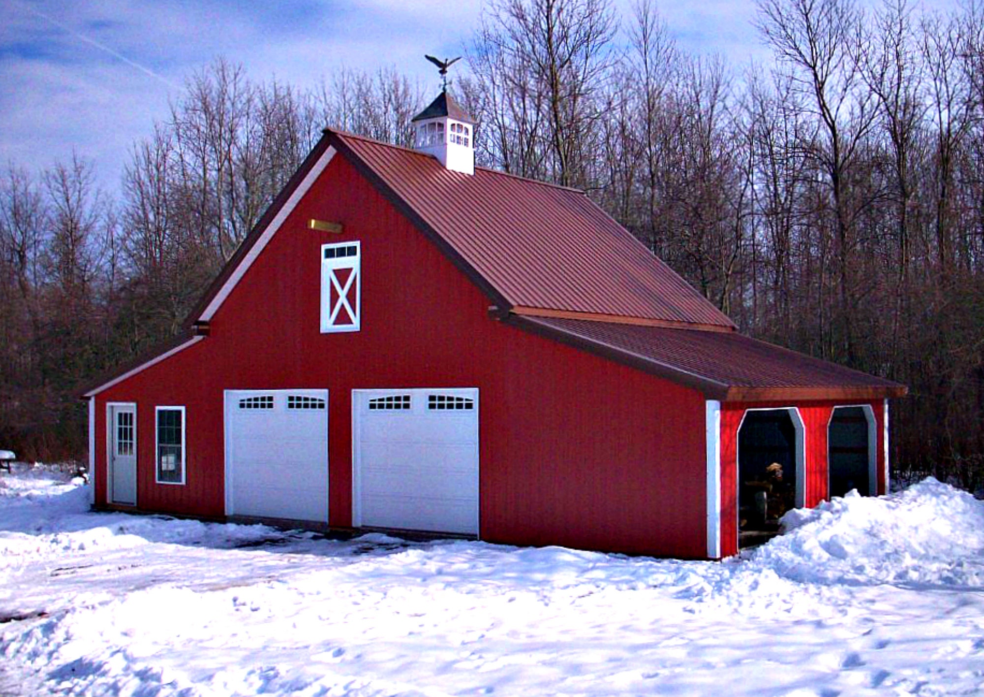 44 All Purpose Pole-barn Designs With Lofts - Forty-four Layouts With ...