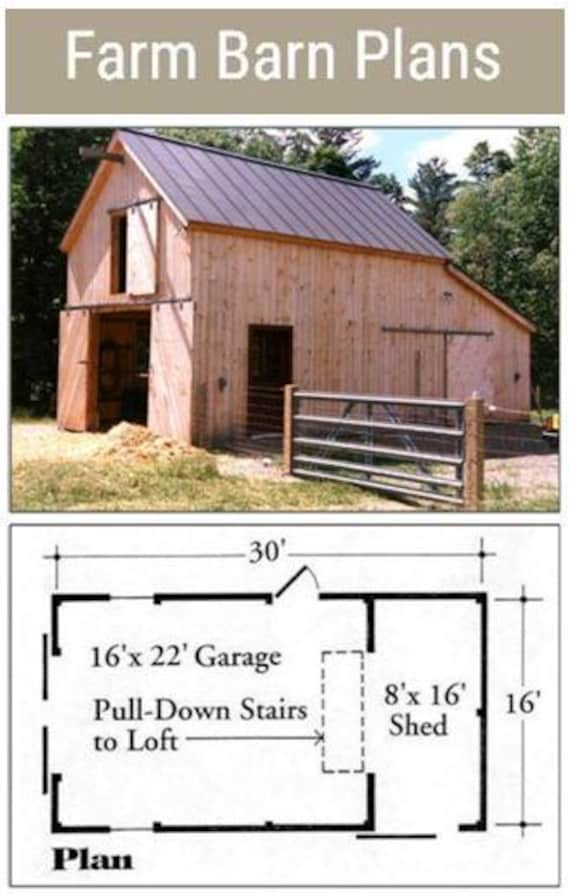 Backyard Barn Plans