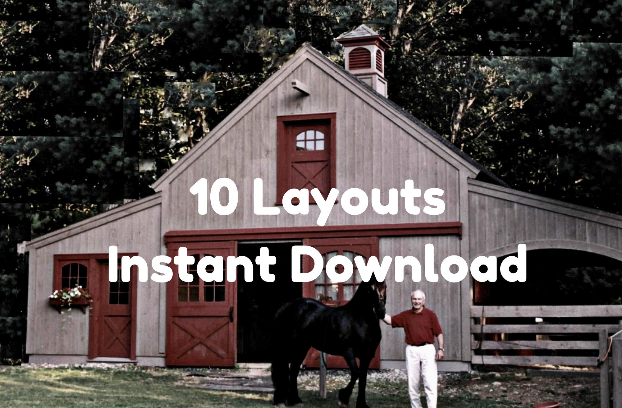 Small Mini Horse Barn Plans Chestnut Horse And Small Animal Barn Plans