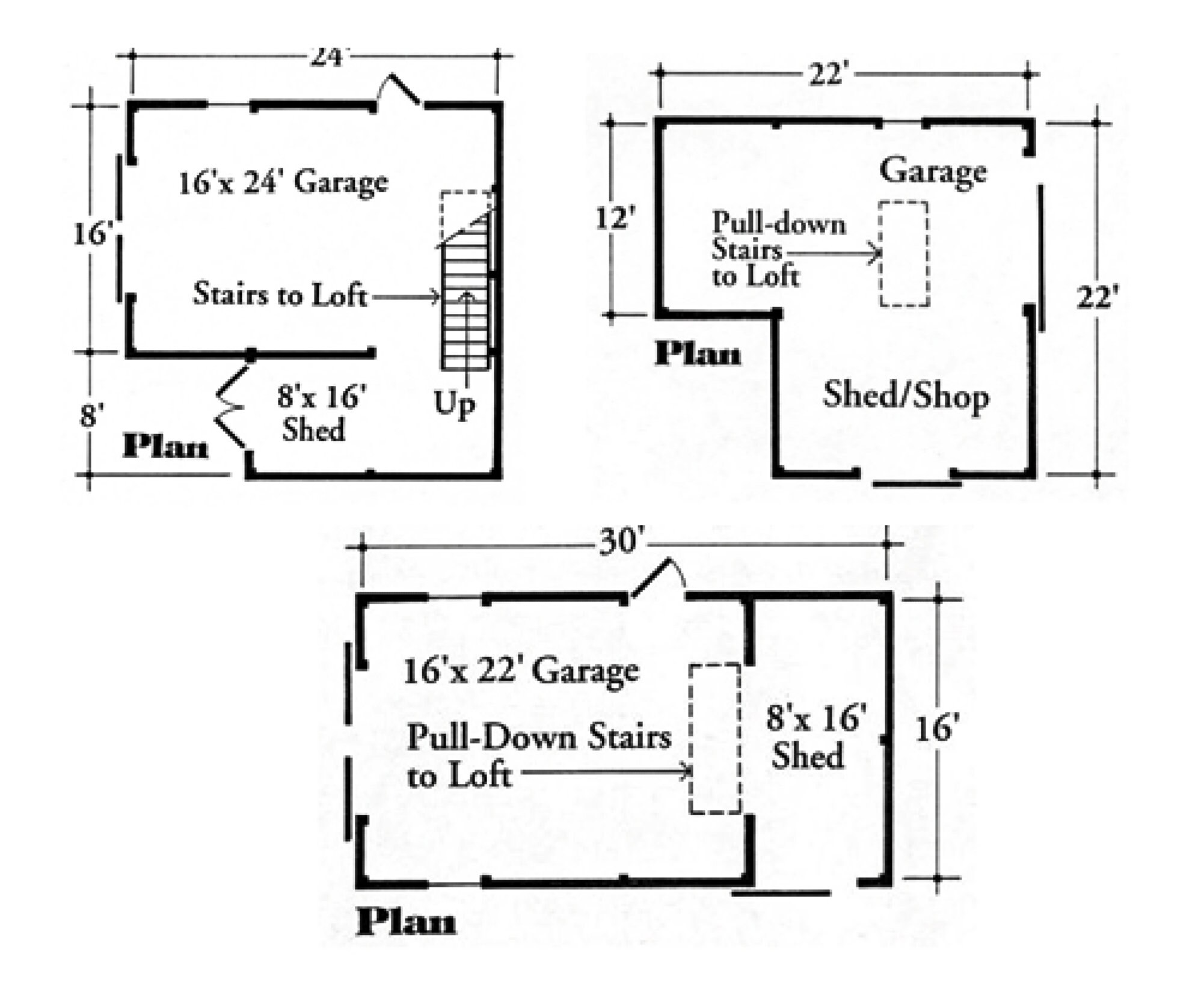 Small Animal Barn Plans With Hay Lofts - Economical Pole-barn ...
