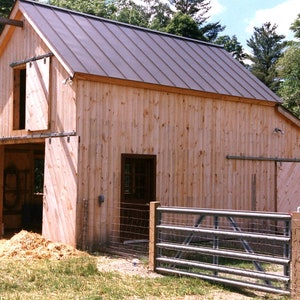 Small Pole-barn Plans - 21 Layouts - Lofts - Instant Download ...