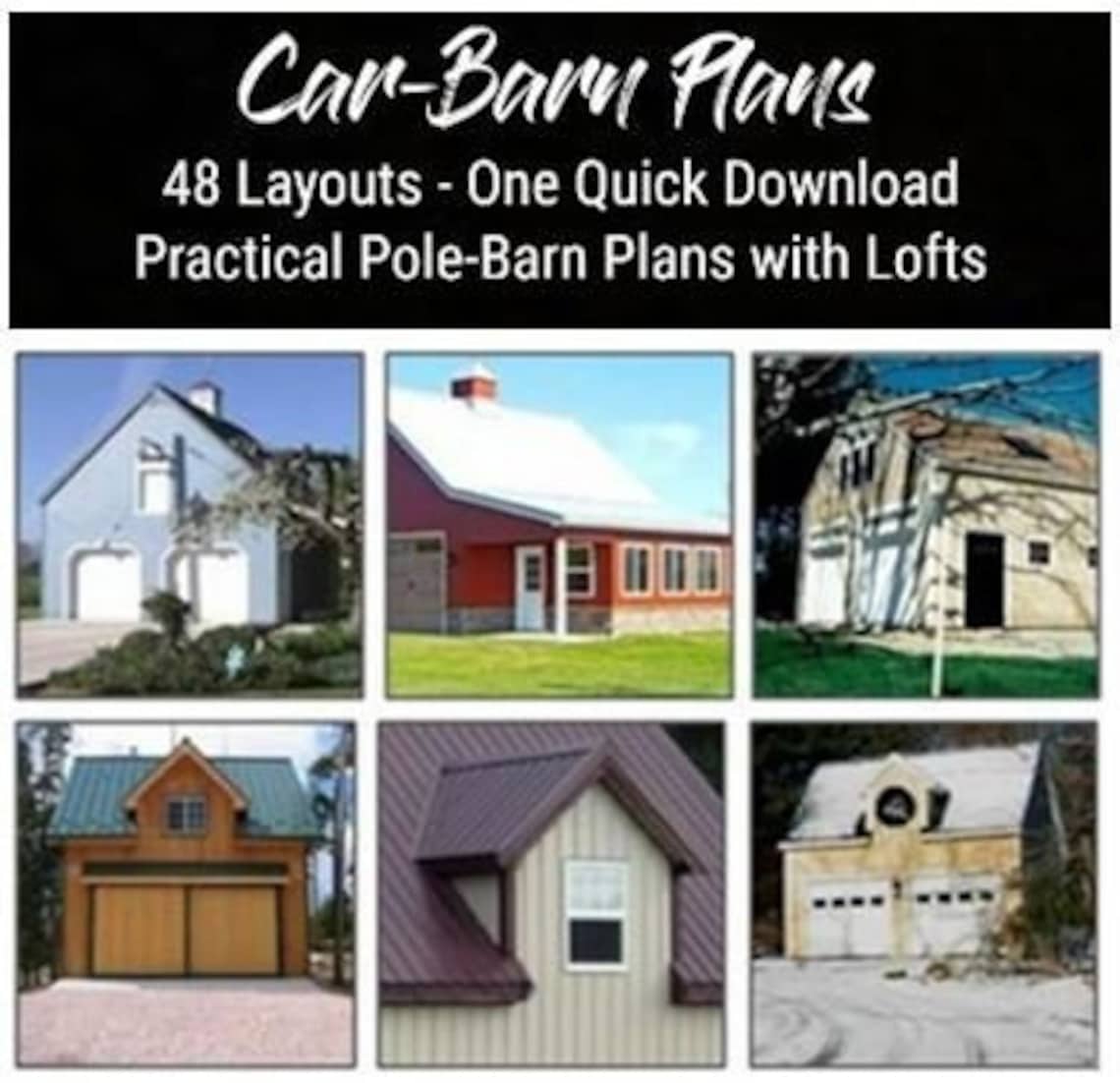 48 Car Barn Designs Create and Customize a Perfect Country Garage for ...