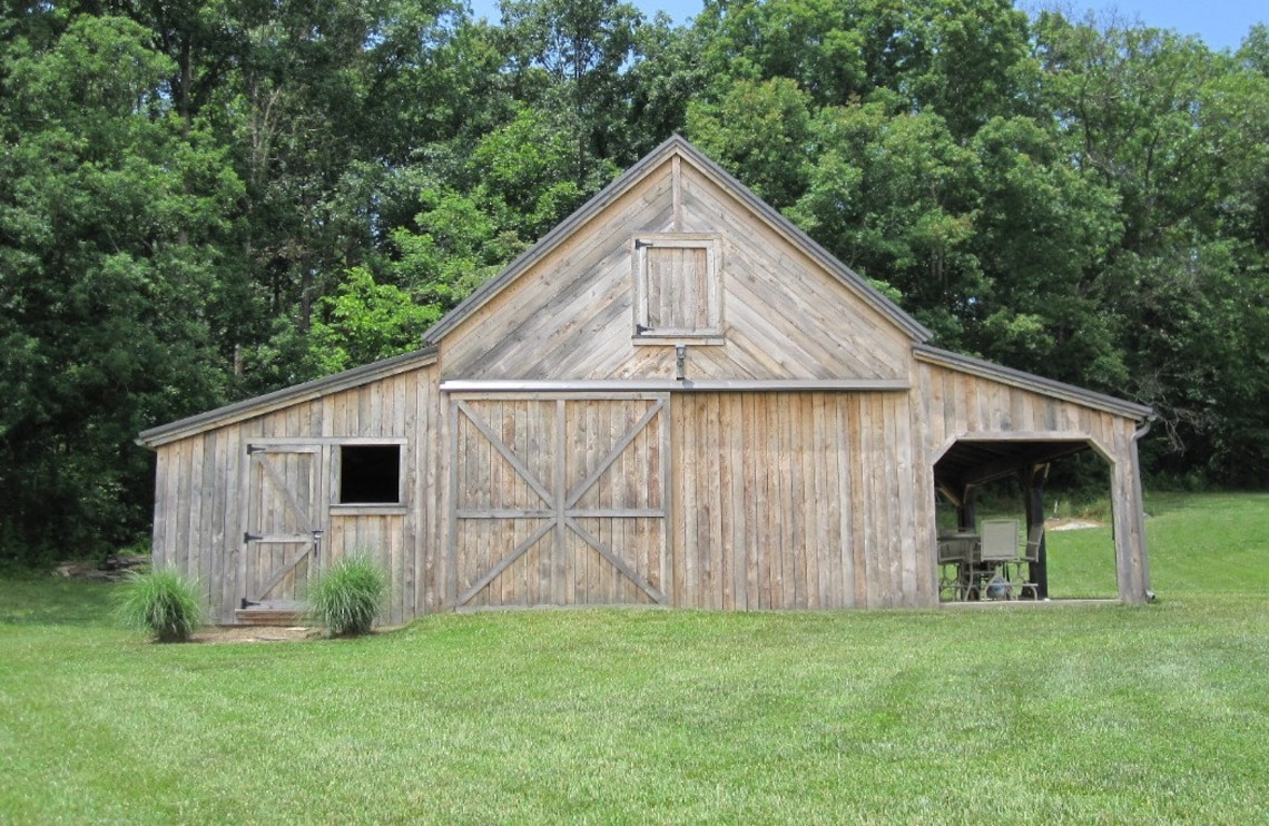 Homestead Barn Plans 64 Optional Layouts One Instant Download ...