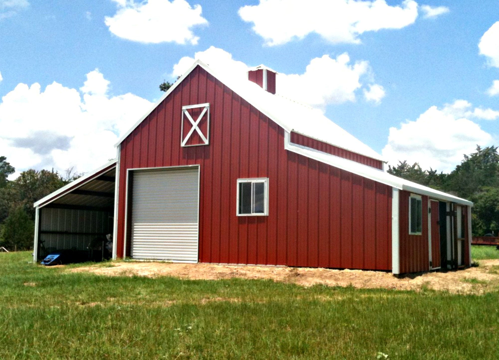 Small Barn Designs - 41 Layouts - Lofts - Complete Pole-barn Building ...