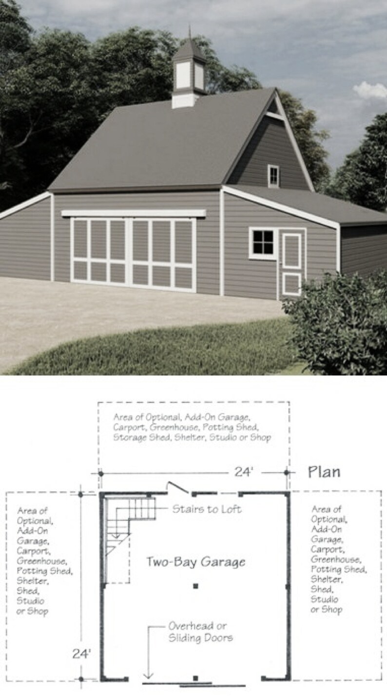 48 Car Barn Designs Create and Customize a Perfect Country Garage for ...