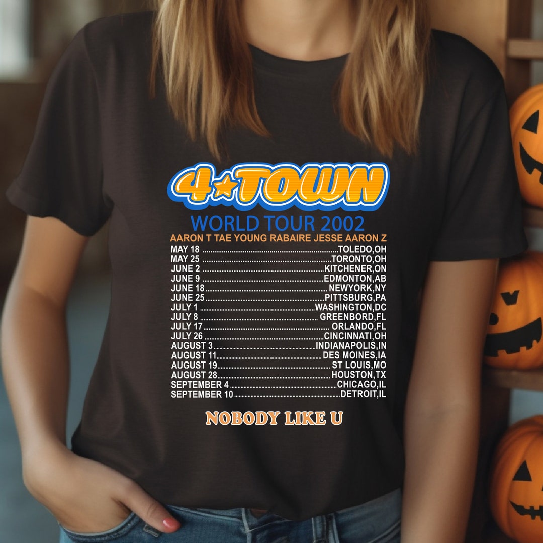 4 Town World Tour PNG 4 Town Turning Red 4 Town Band Pixar - Etsy