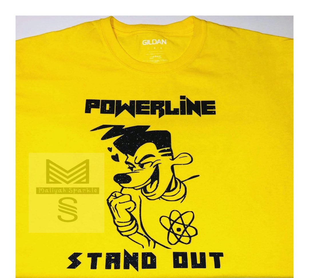 Powerline - Goofy Movie T-shirt Disney Inspired A Goofy Movie - Etsy