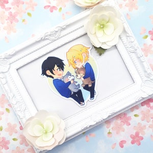 Sasamiya & Hirakagi Heart Plush | Japanese BL Yaoi Manga | Kawaii Vinyl ...