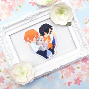 Sasamiya & Hirakagi Heart Plush | Japanese BL Yaoi Manga | Kawaii Vinyl ...
