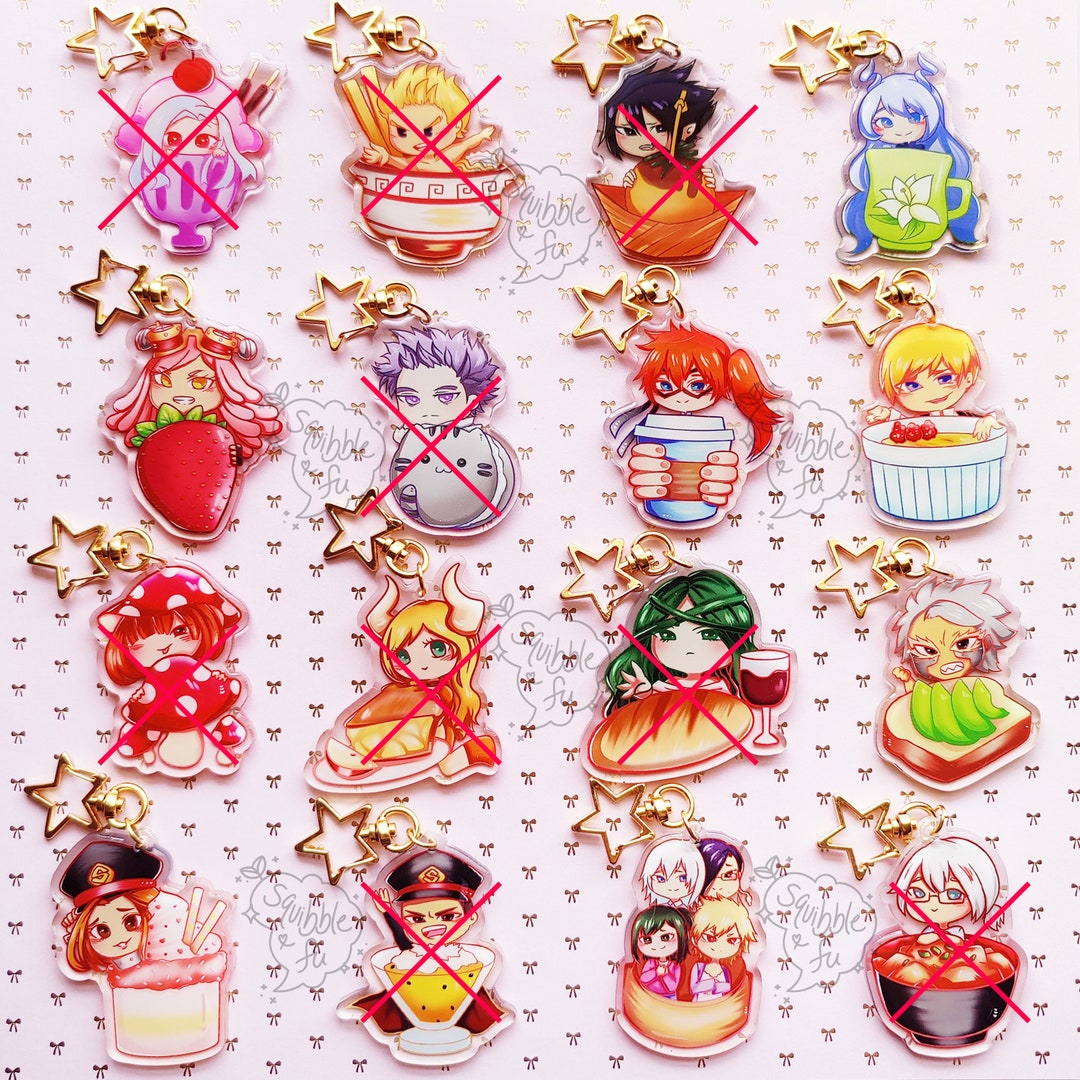 FINAL RESTOCK Bnha | Other Students & Civilians Cafe Charm Star ...