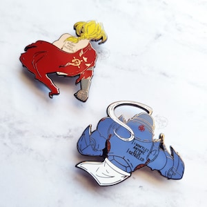 FMAB | Shounen Japanese Anime Classic 90s Action Alchemy | Enamel Pins ...